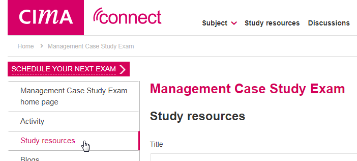 CIMA Case Study Tips: November 2017 – The CIMA Student