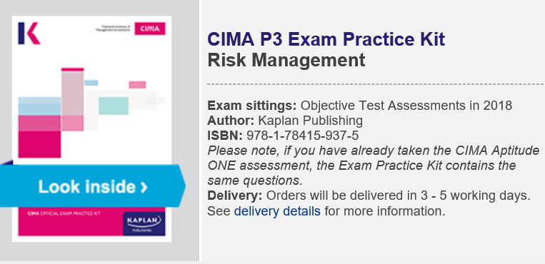 Passing the CIMA P3 Exam – The CIMA Student